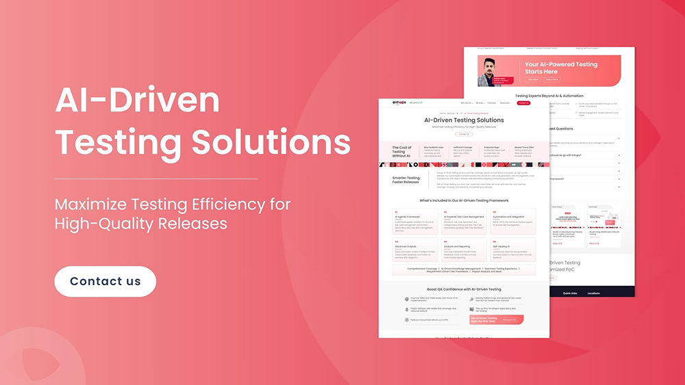 AI-Driven Testing Services for Faster, Quality Releases | Enhops