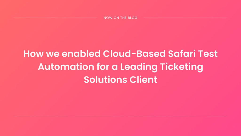 Safari Test Automation with Ranorex & LambdaTest | Enhops